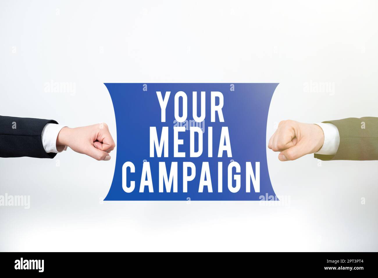 Hand writing sign Your Media Campaign, Business overview Advertising ...