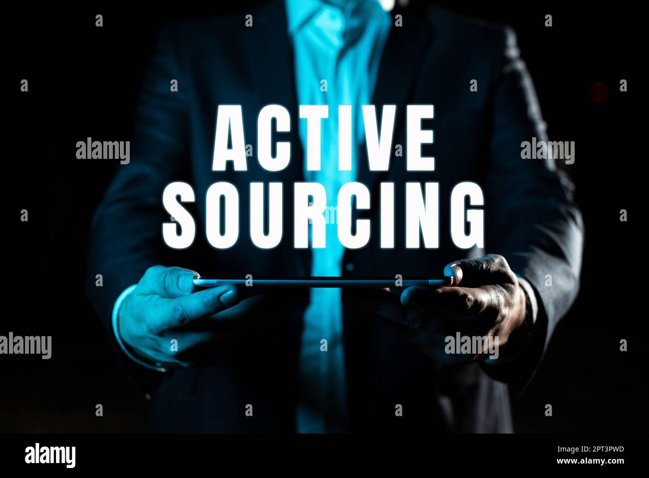 Hand writing sign Active Sourcing, Word for educational programs for ...