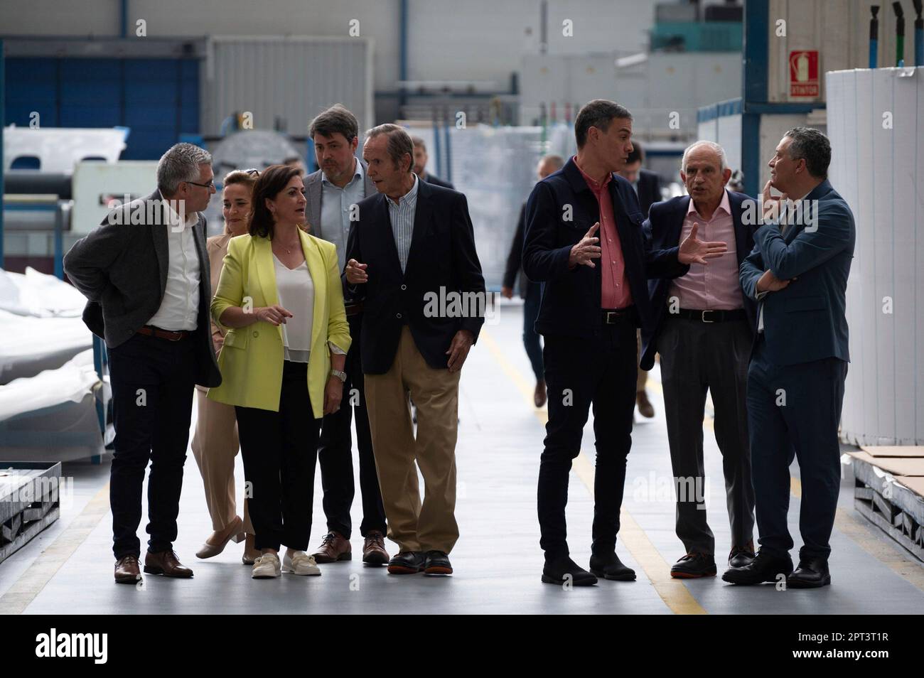 The Regional Minister of Autonomous Development, José Ángel Lacalzada ...