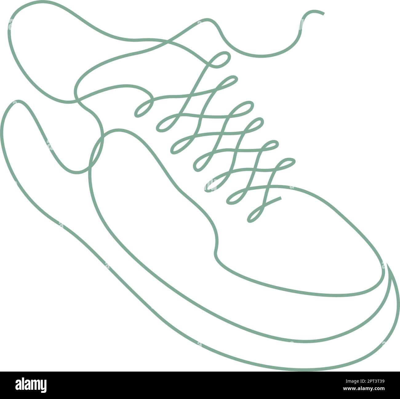 Shoes line art design Stock Vector Image & Art - Alamy