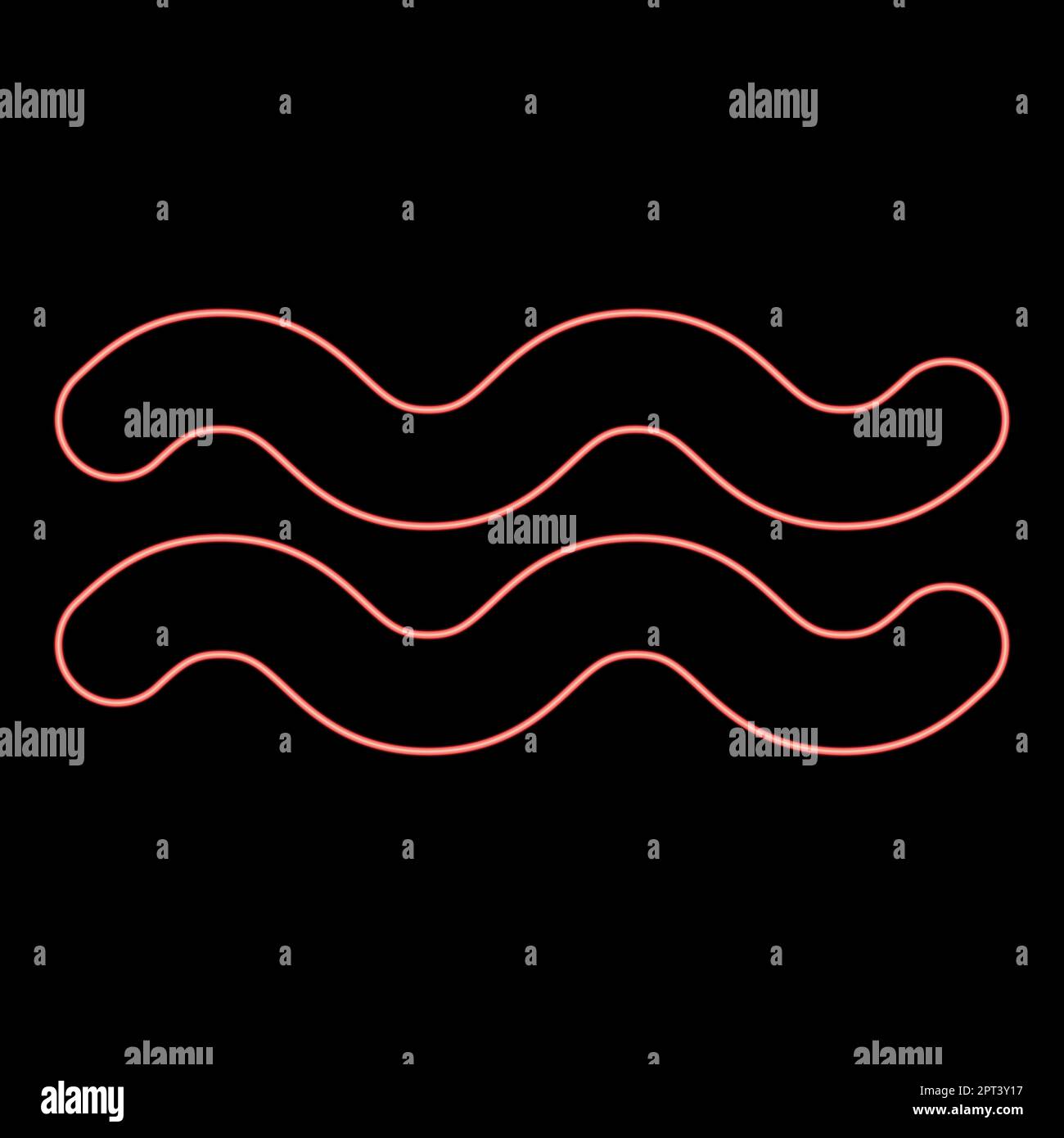 Neon washable Designation on the wallpaper symbol icon black color ...