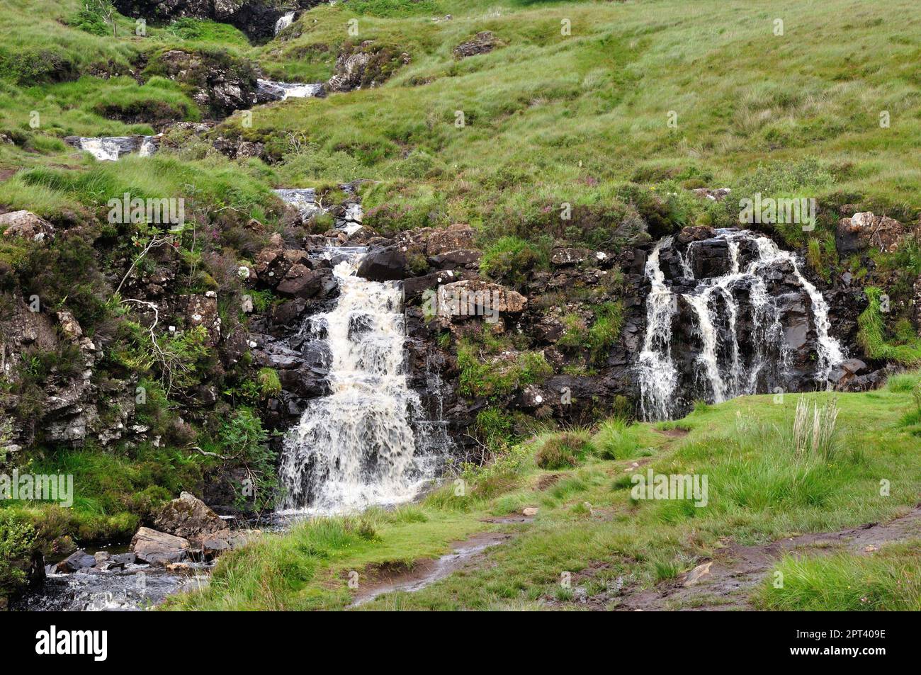 Auf der Isle of Sky sind die Ferry Pools ein beliebter Ausflugsort ...