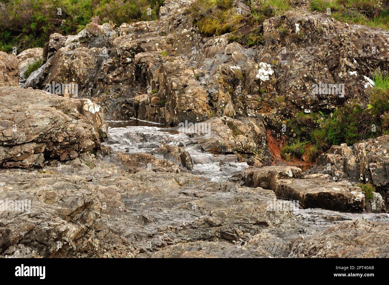 Auf der Isle of Sky sind die Ferry Pools ein beliebter Ausflugsort ...