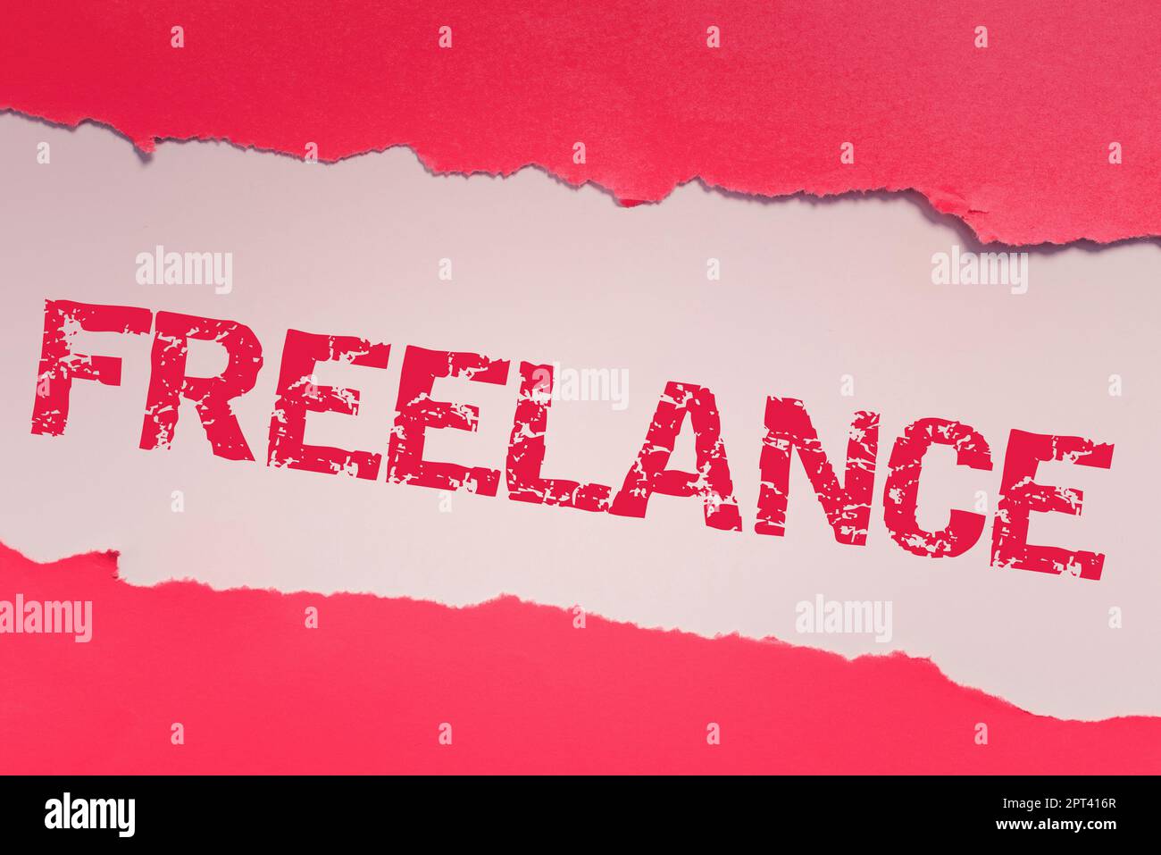 Text caption presenting Freelance, Business idea working at different ...