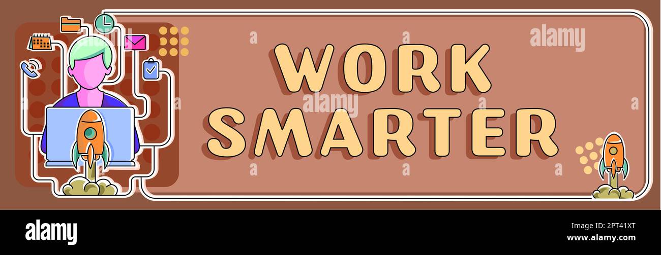 Sign displaying Work Smarter, Word Written on Ask first to avoid ... Sign displaying Work Smarter, Word Written on Ask first to avoid ...