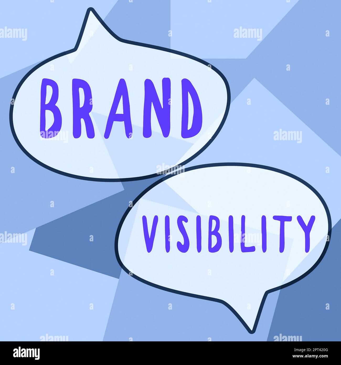 Hand writing sign Brand Visibility, Concept meaning dividing the cost ...