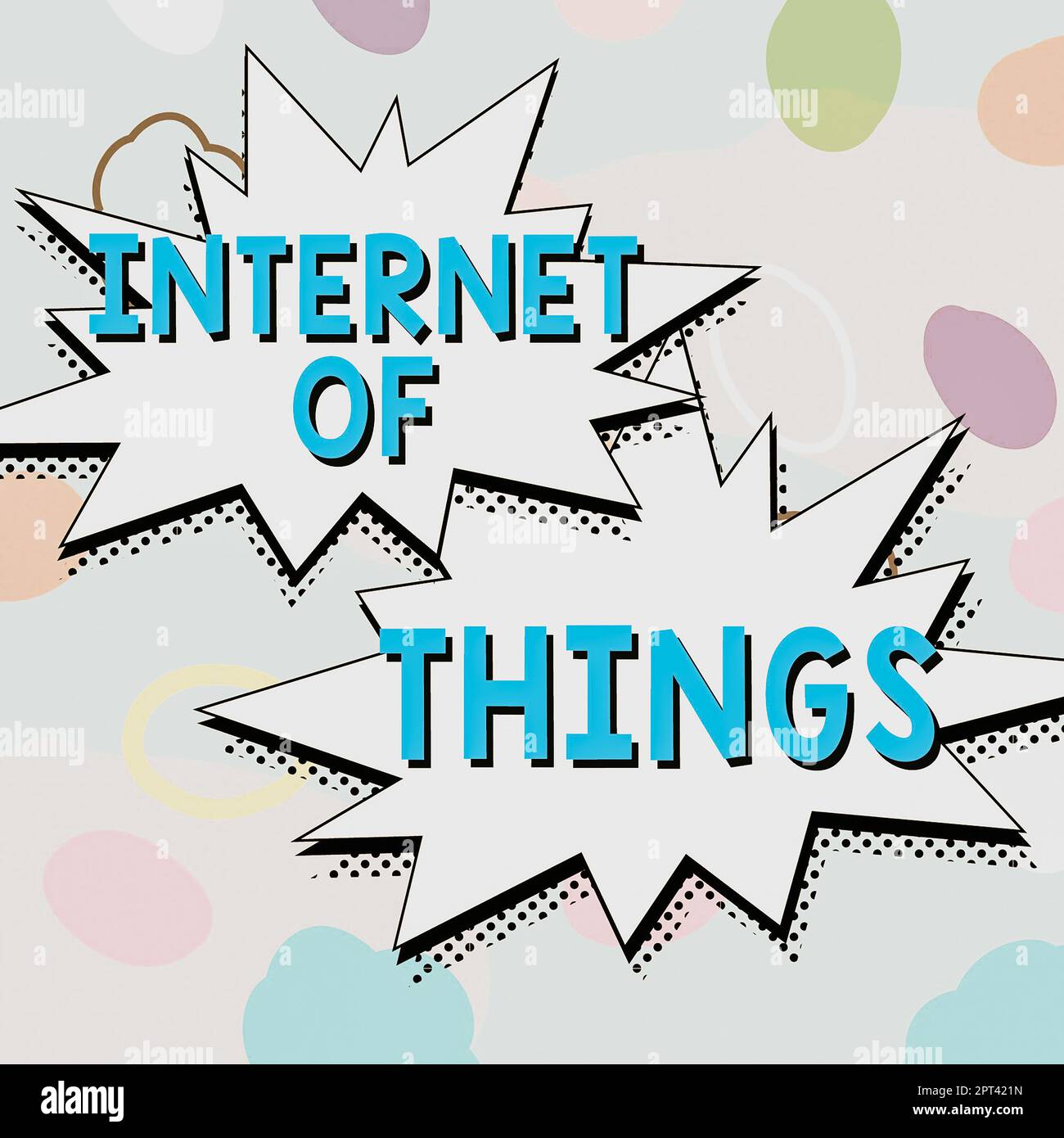 Handwriting text Internet Of Things, Conceptual photo network ...