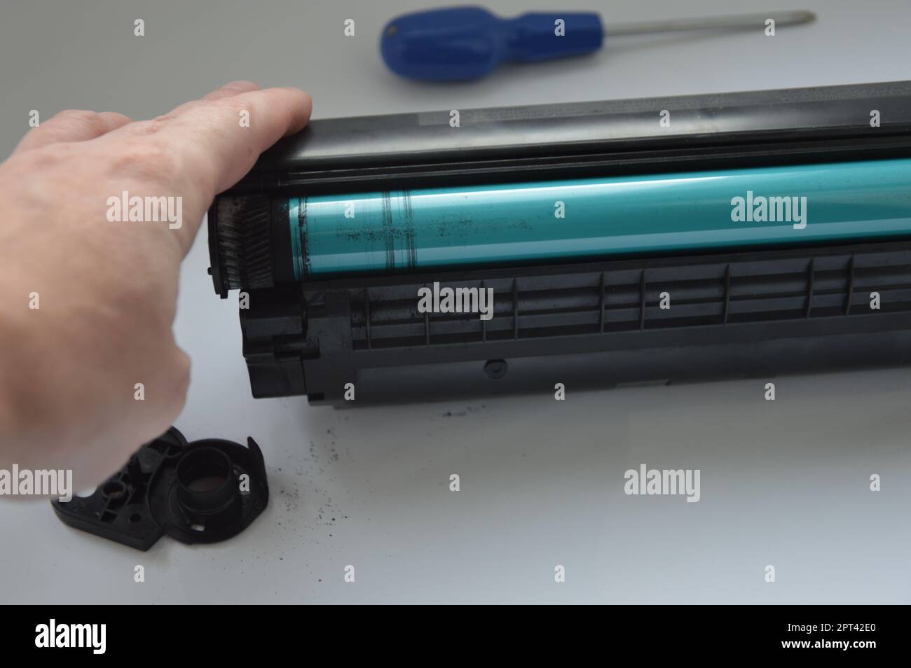 Toner compartment hi-res stock photography and images - Alamy