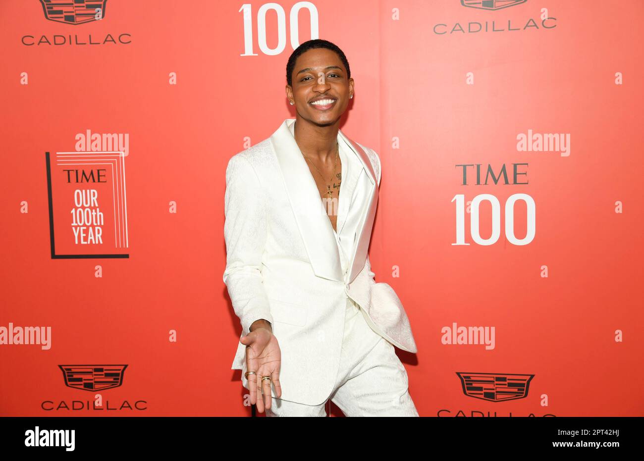 Myles Frost attends the Time100 Gala, celebrating the 100 most ...