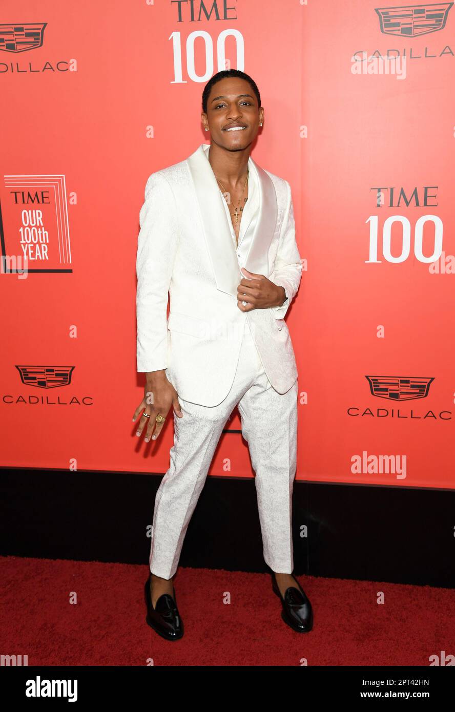 Myles Frost attends the Time100 Gala, celebrating the 100 most ...
