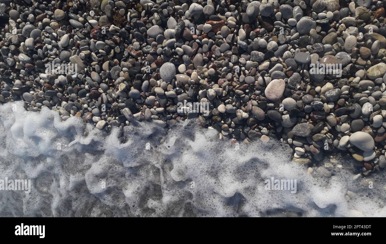 Pebble beach in santorini greece hi-res stock photography and images ...