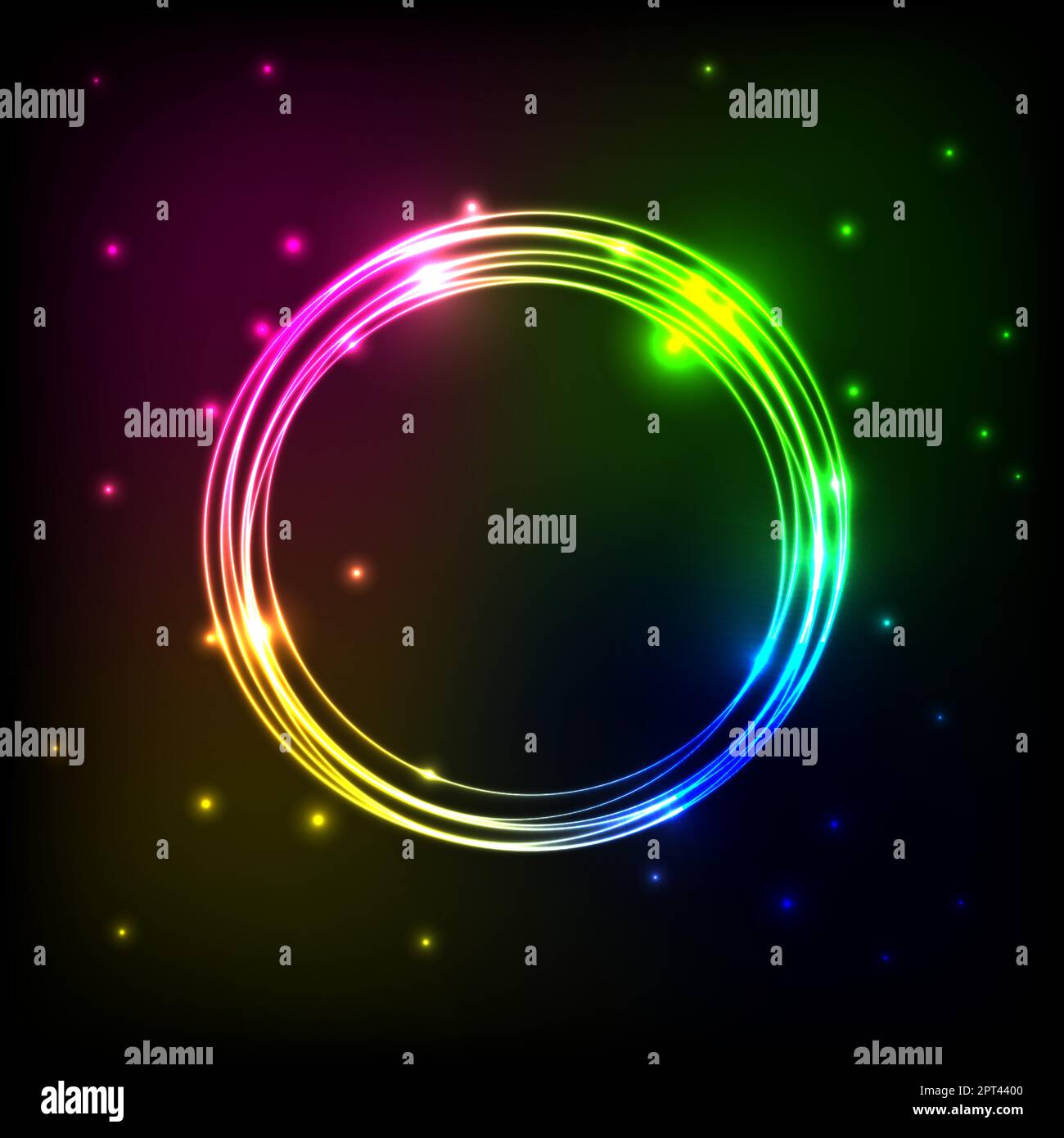 Abstract background with colorful plasma circles Stock Vector Image ...