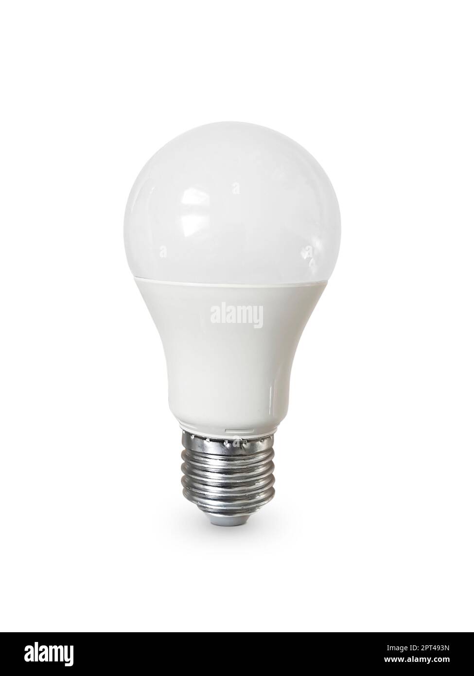LED lamp on white background Stock Photo - Alamy