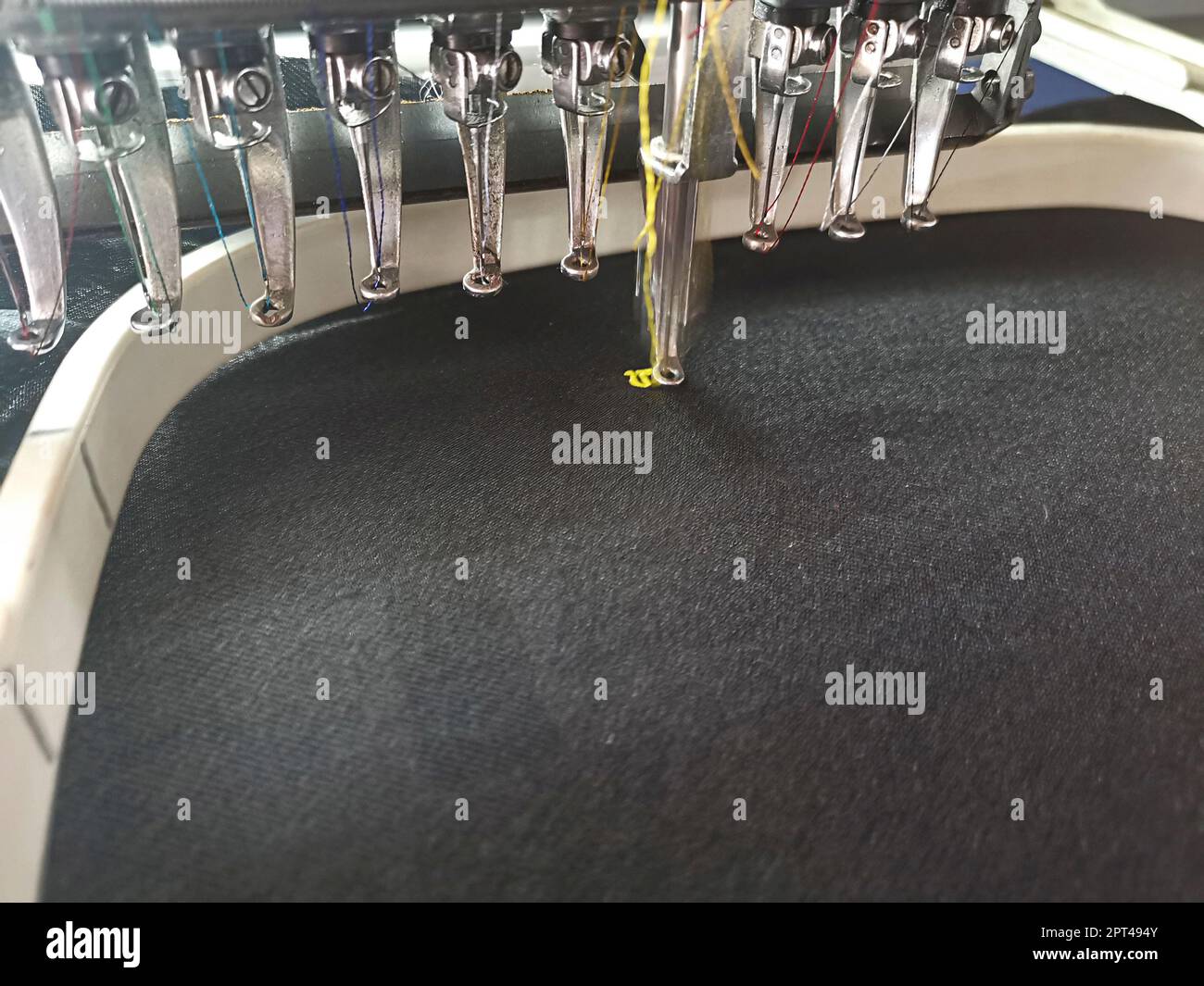 sewing process in the process of sewing Stock Photo - Alamy