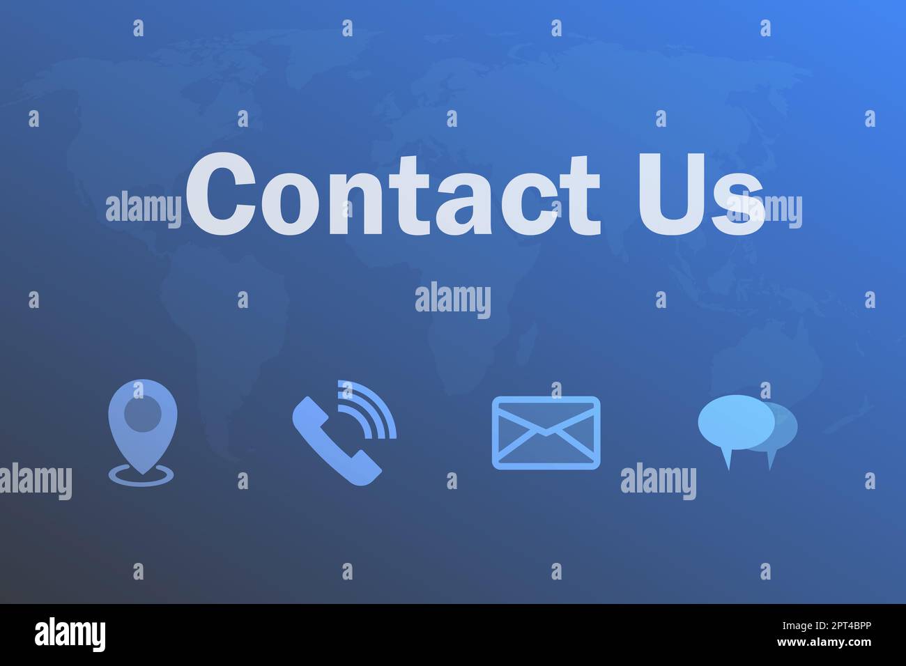 Website contact us symbol icons hi-res stock photography and images - Alamy