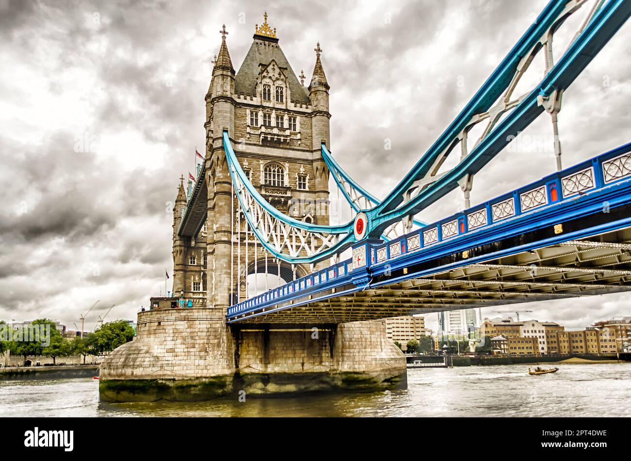 Tower Bridge, iconic landmark in London, UK Stock Photo - Alamy