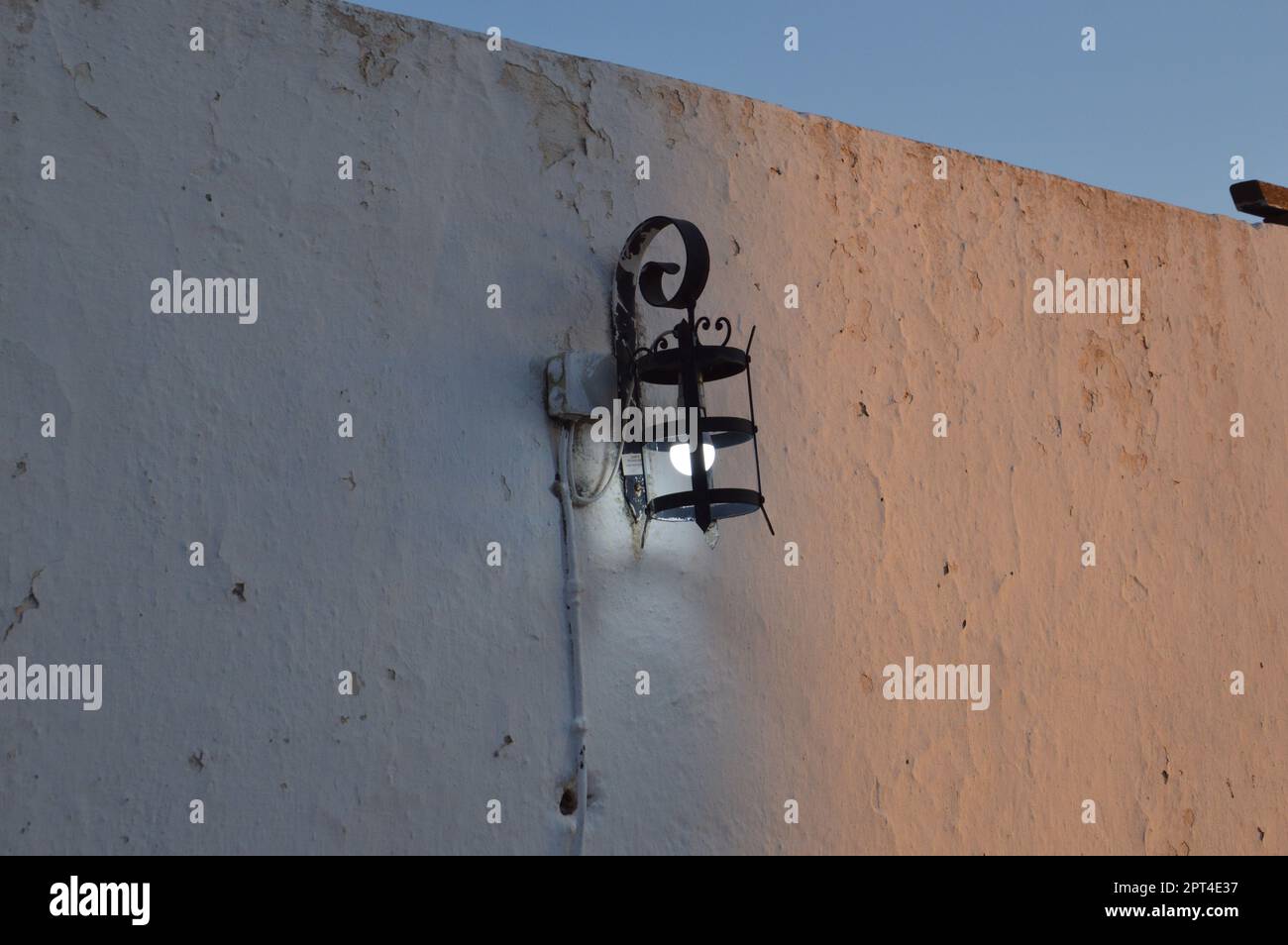 Traditional architecture of Theologos village on the island of a the ...