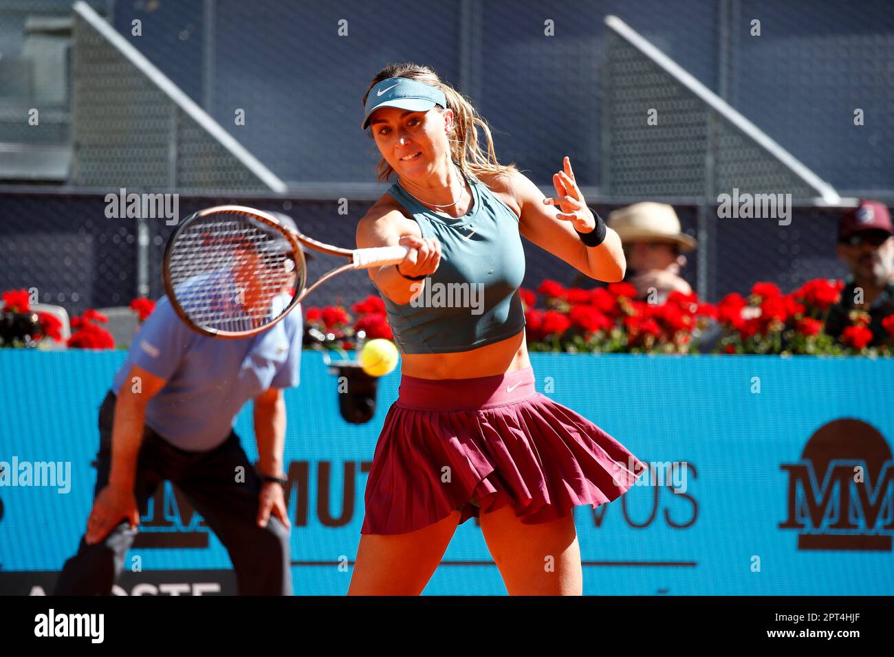 Madrid, Spain. 27th Apr, 2023. Paula Badosa (ESP) Tennis : Paula Badosa ...