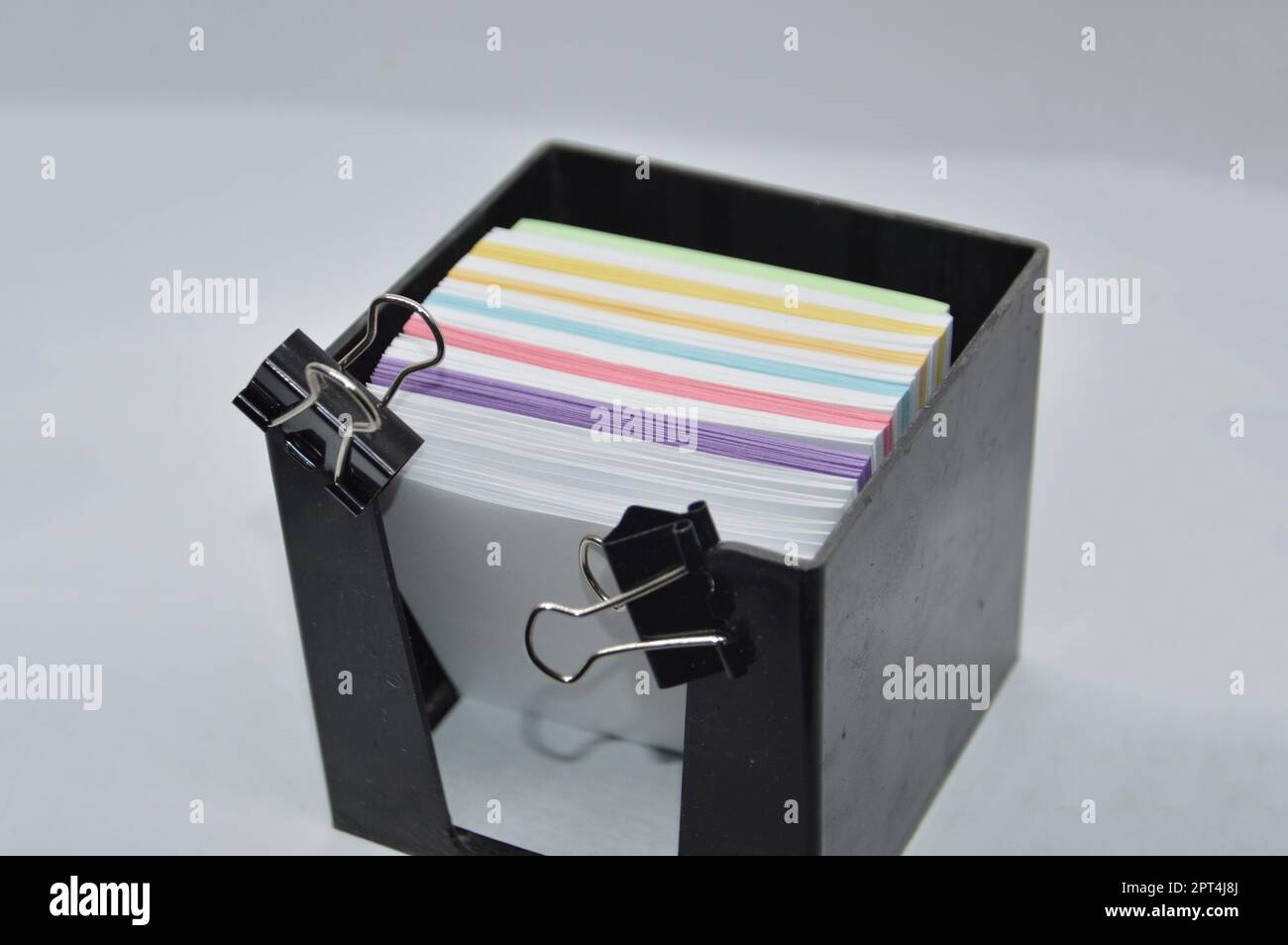 Stationery notebook short the note paper Stock Photo - Alamy