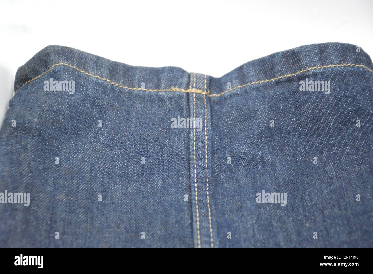 Jeans in fabric for wearing the feet Stock Photo - Alamy