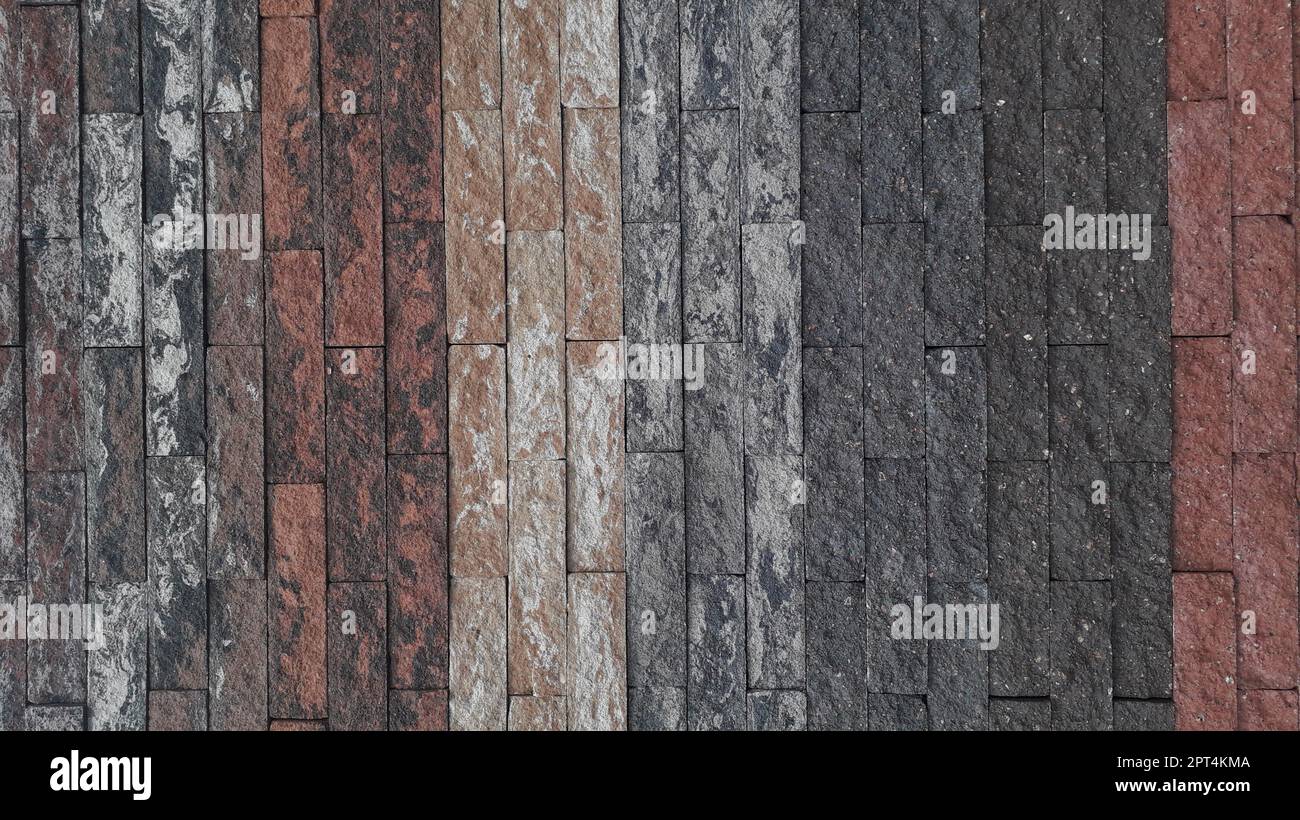 Tile patterns for street paving paths and the areas Stock Photo - Alamy