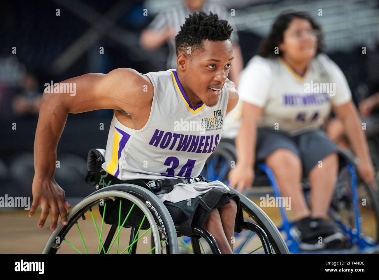 Sam Haynes (34) moves down the court during a scrimmage Friday, March ...
