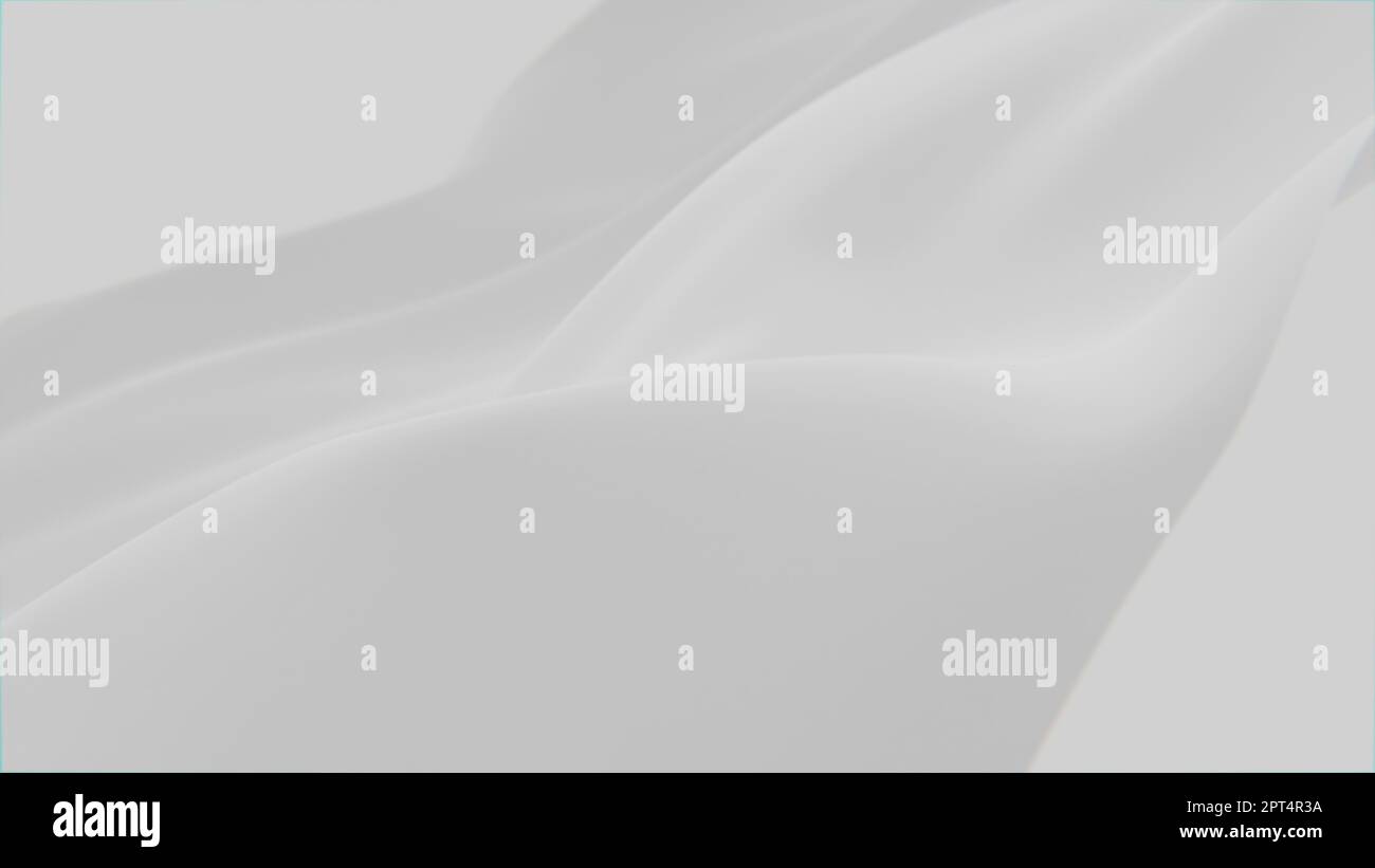 Abstract tenderness white silk background luxury wave cloth satin ...