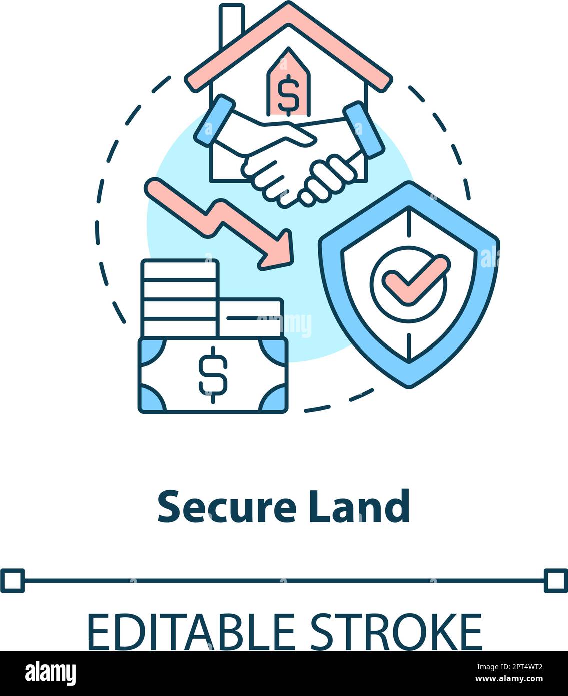 Unoccupied land Stock Vector Images - Alamy