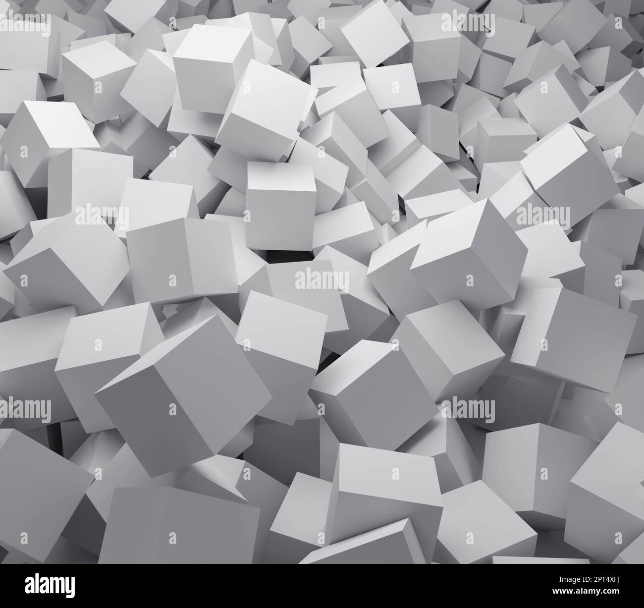 Texture of many square blocks. 3d render Stock Photo - Alamy