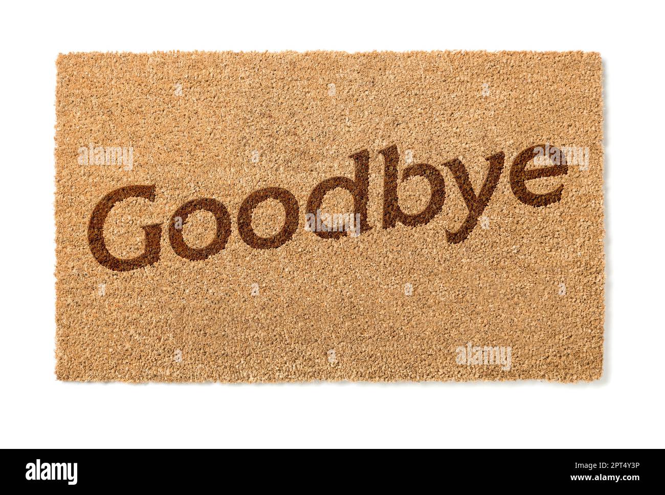 Goodbye sign Cut Out Stock Images & Pictures - Alamy