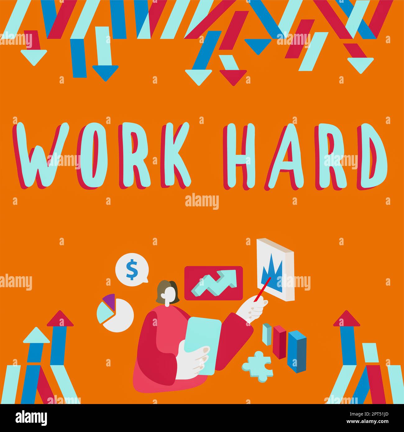 Inspiration showing sign Work Hard, Internet Concept Laboring that puts ...