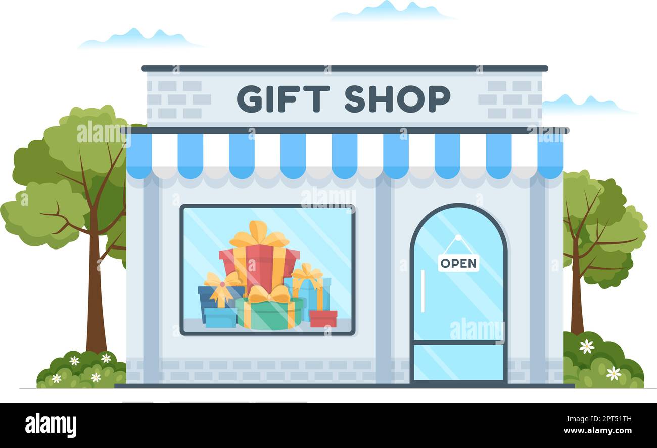 Souvenir Shop with Various the Gifts, Decorative Vases and Jewelry to ...