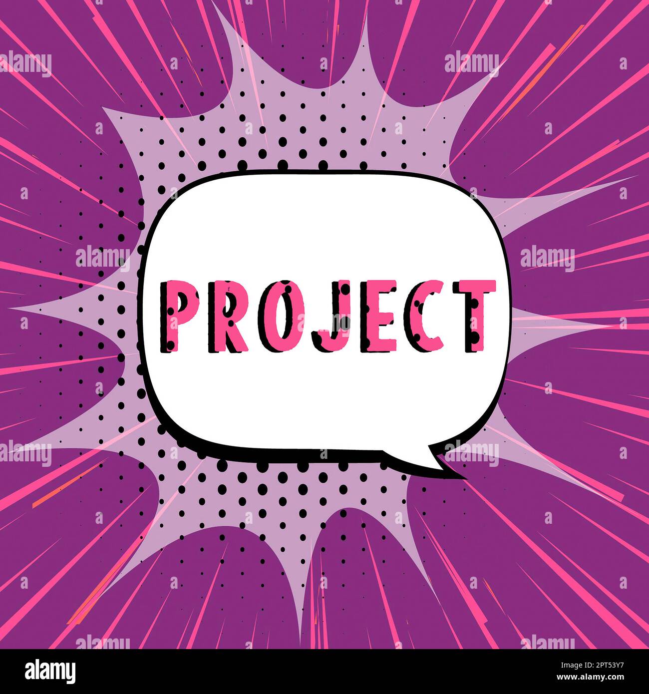 Sign displaying Project, Business concept collaborative enterprise ...