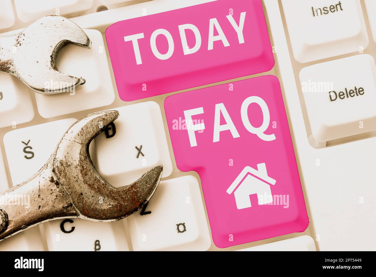 Hand writing sign Faq, Concept meaning list of frequently asked ...