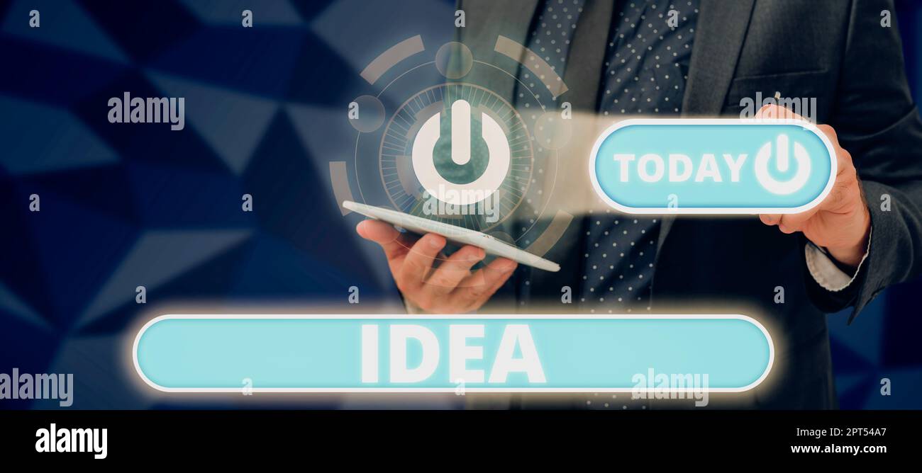 Handwriting text Idea, Conceptual photo impression that tries to ...