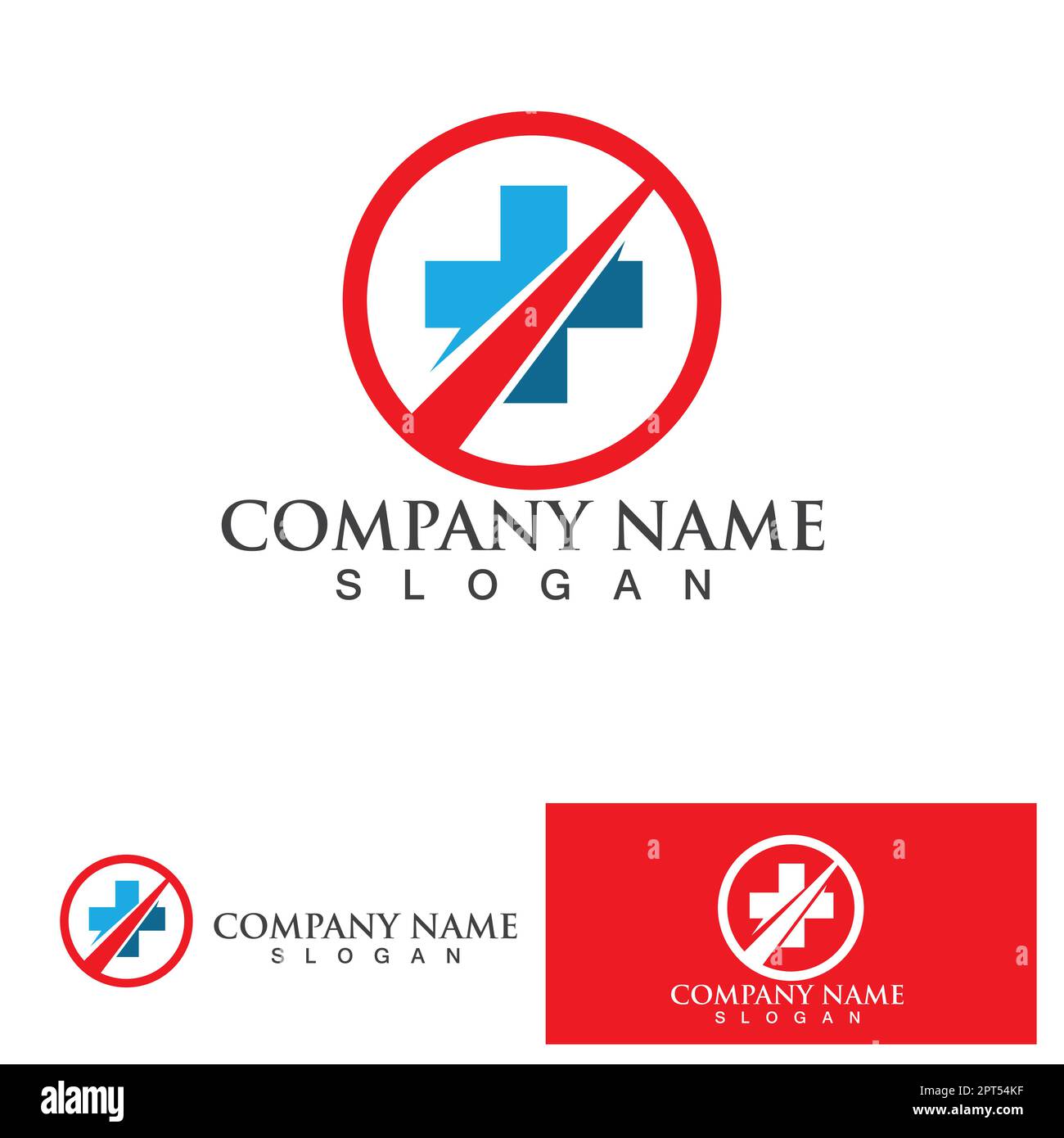 Cross Medical Logo template vector illustration Stock Vector Image ...