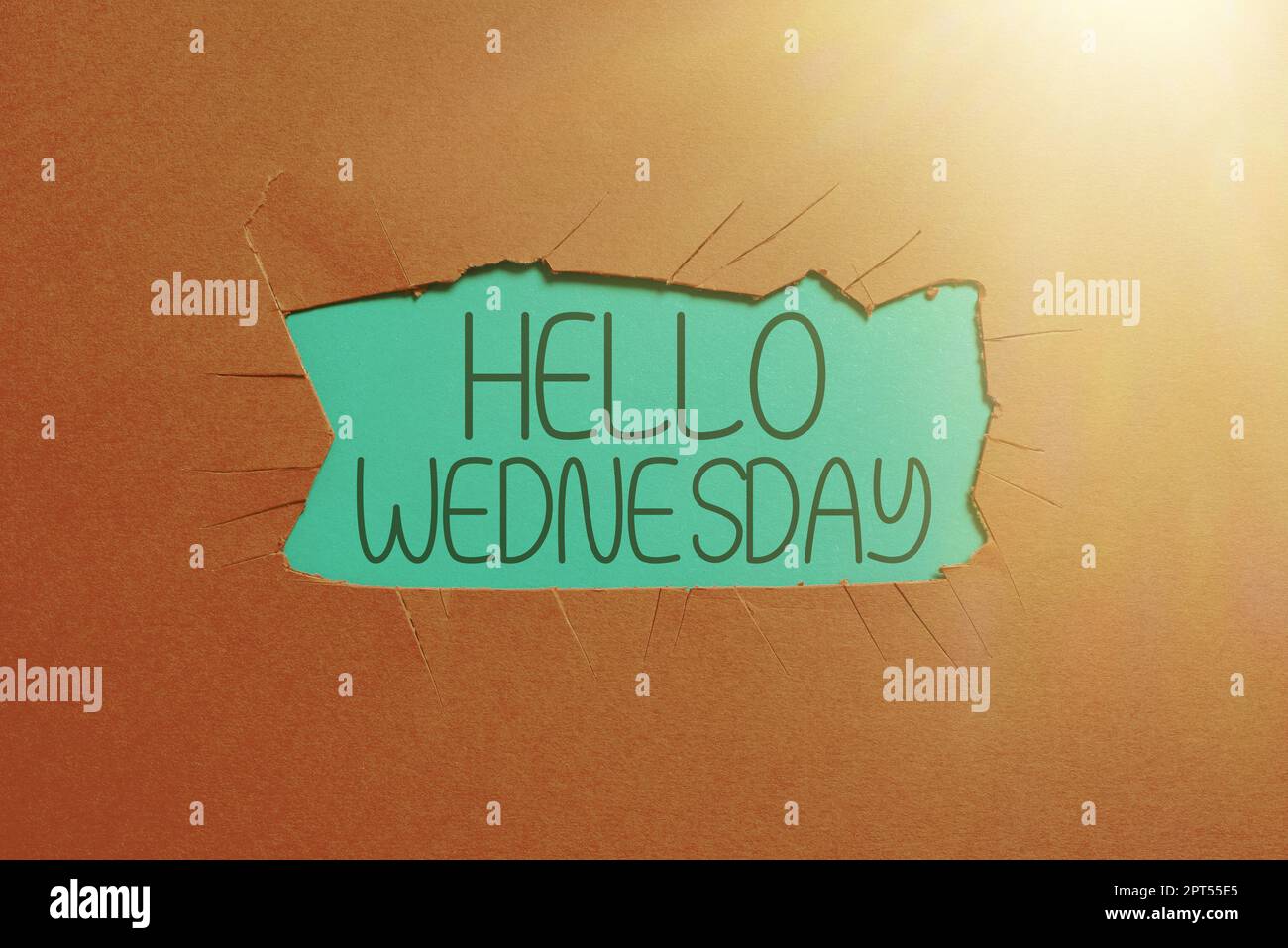 Inspiration showing sign Hello Wednesday, Business idea it is a good ...