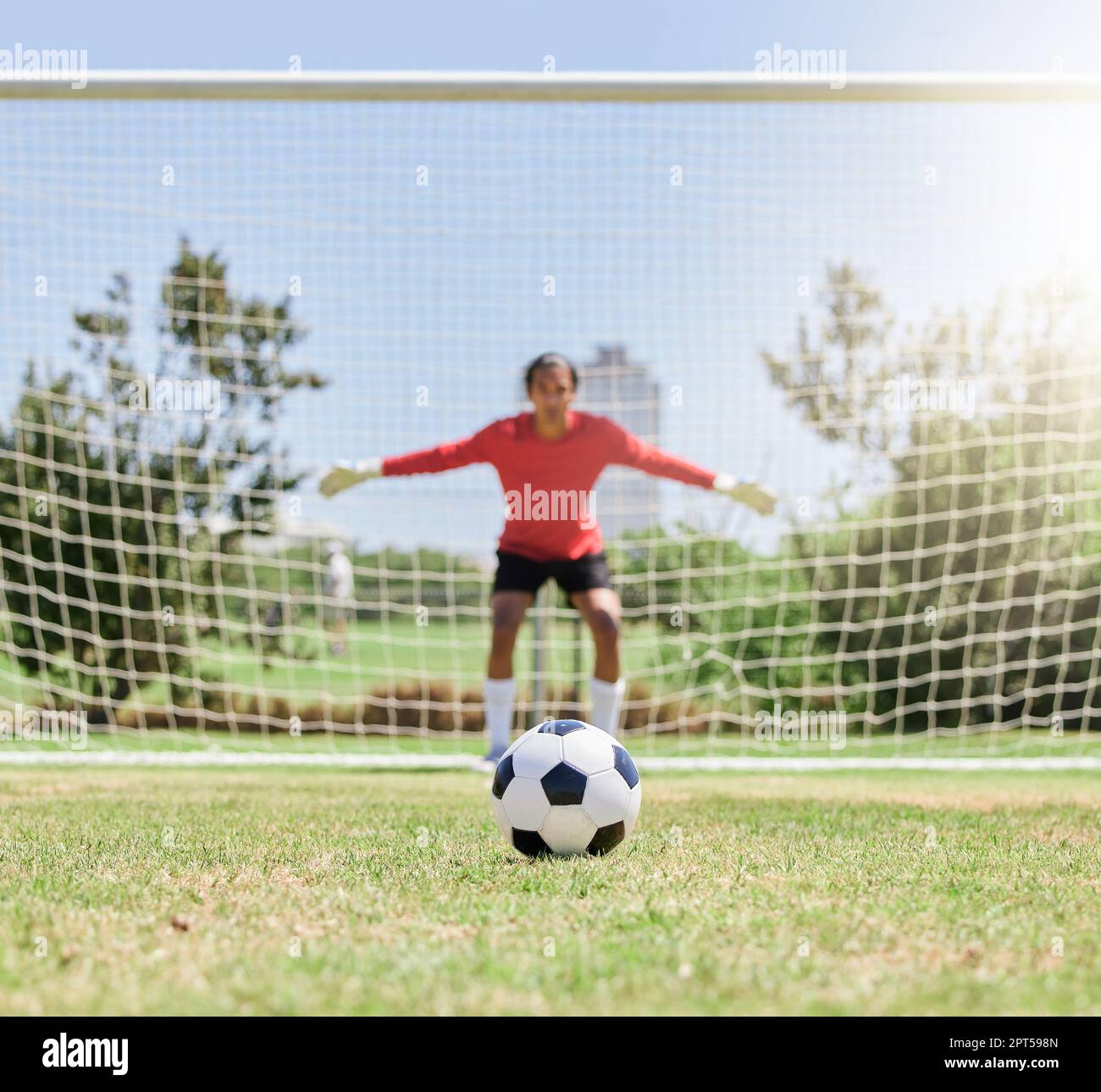 Soccer keeper gloves hi-res stock photography and images - Alamy