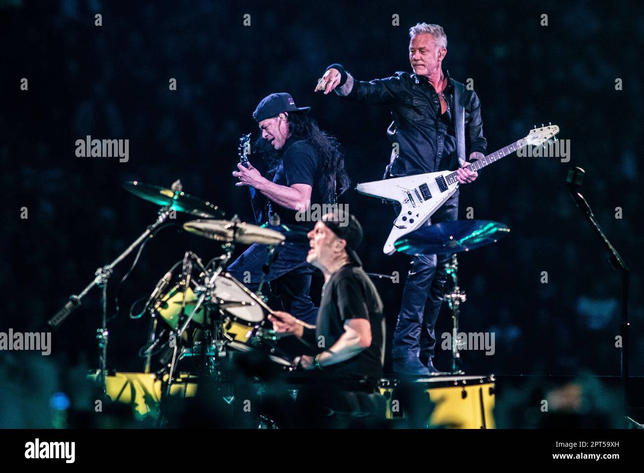 Kirk hammett 2023 hi-res stock photography and images - Alamy