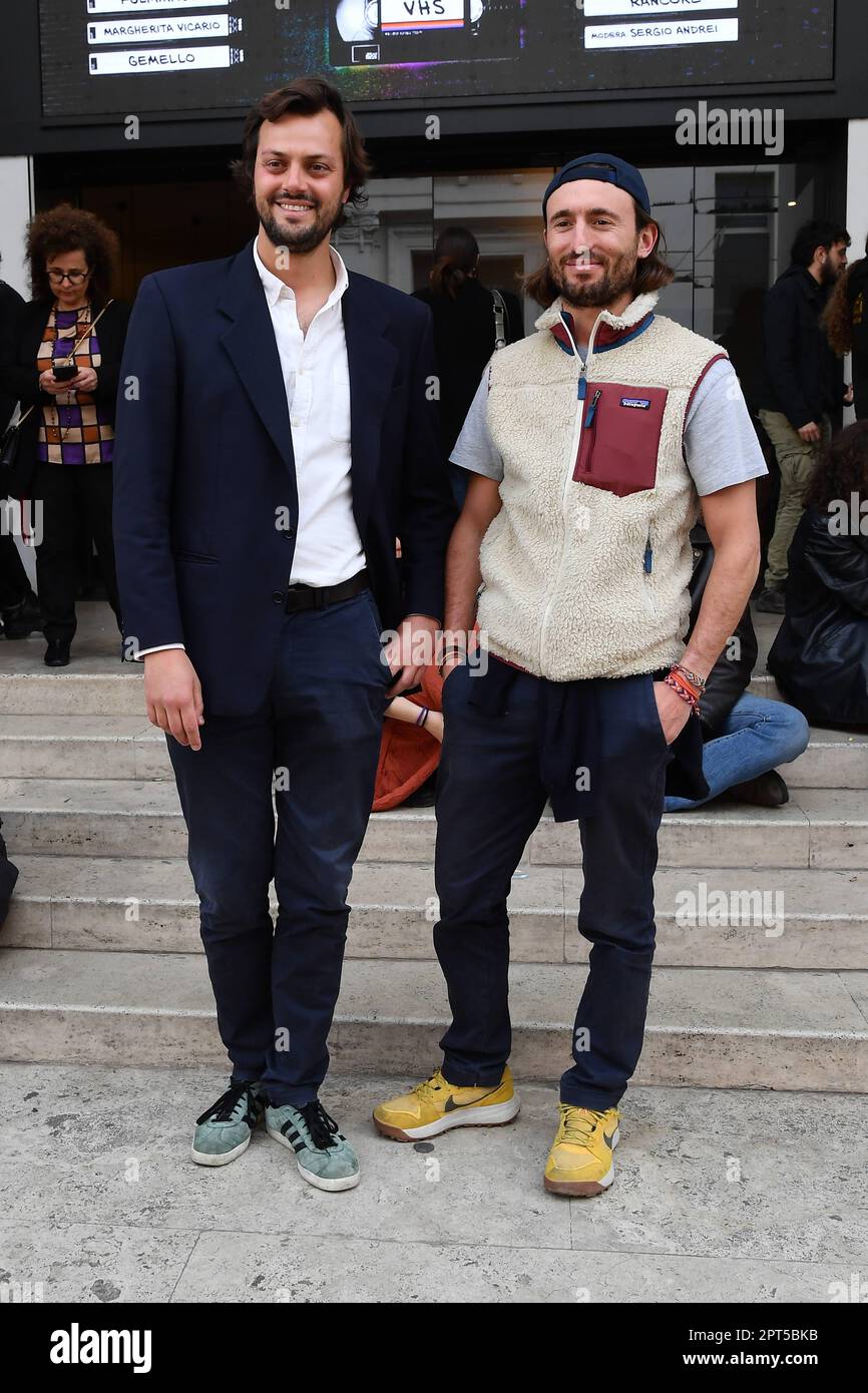 Rome, Italy. 27th Apr, 2023. Rome : Troisi Room . Premiere of the film ...