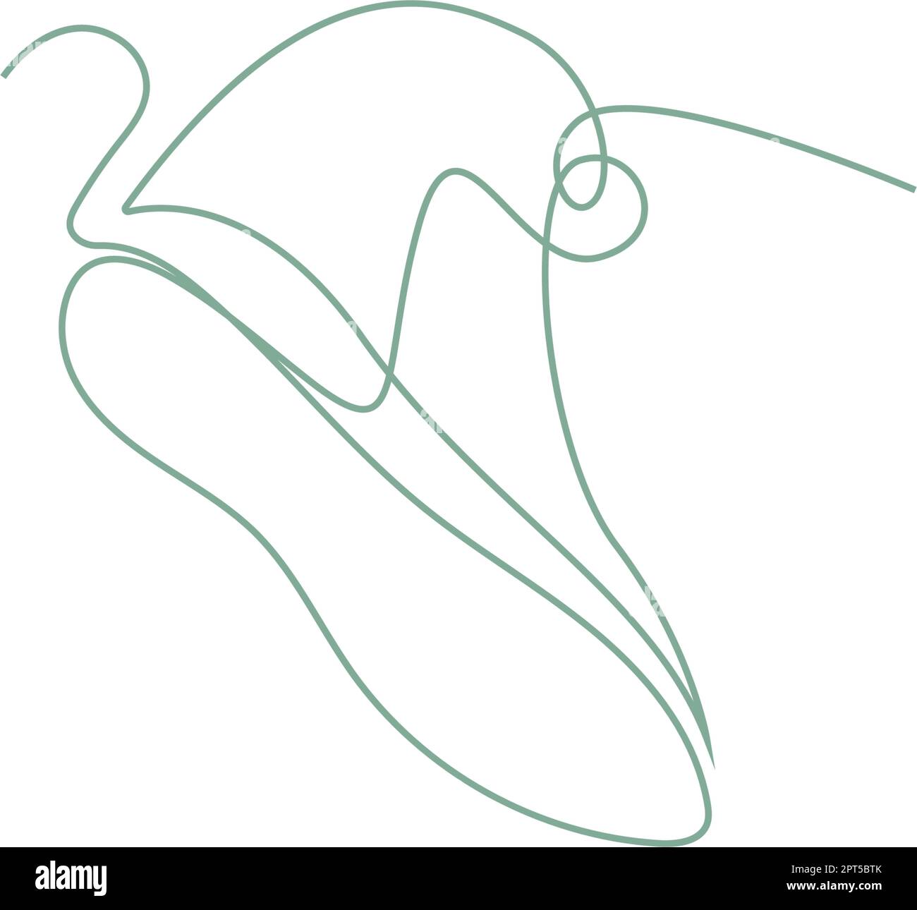 Shoes line art design Stock Vector Image & Art - Alamy