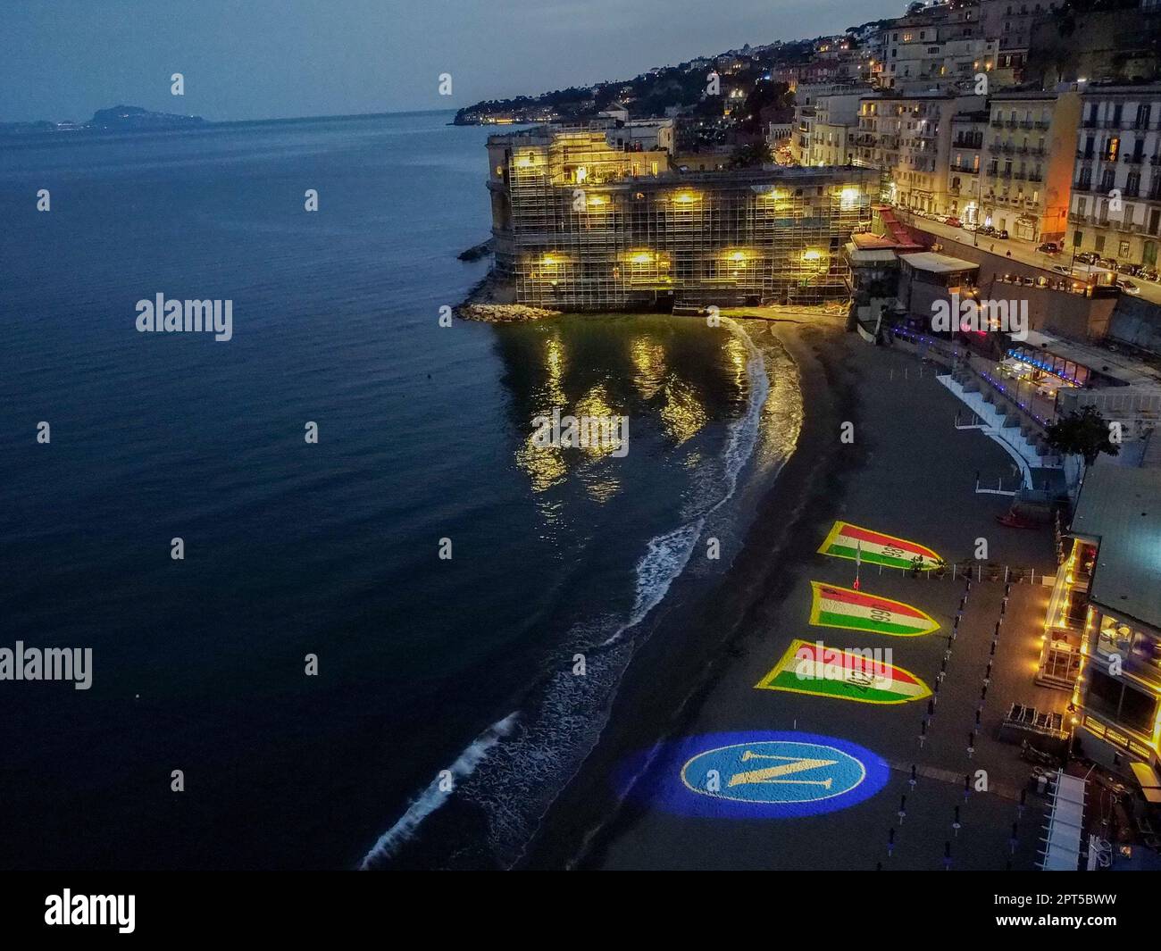 On the Posillipo beach, palazzo pretucci starred restaurant pays homage ...