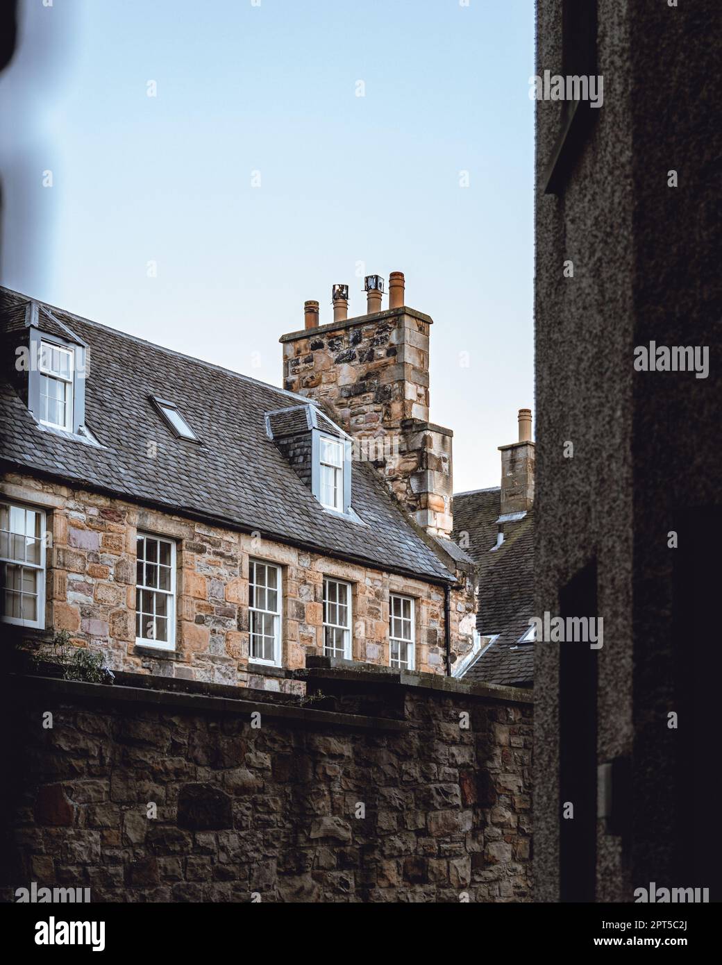 Medieval architecture in Edinburgh Scotland Stock Photo - Alamy