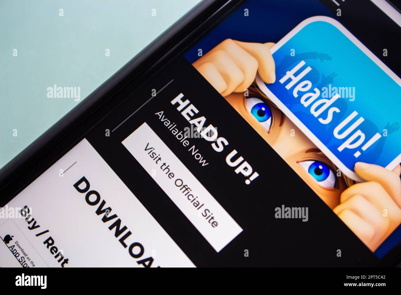 Heads up game hi-res stock photography and images - Alamy
