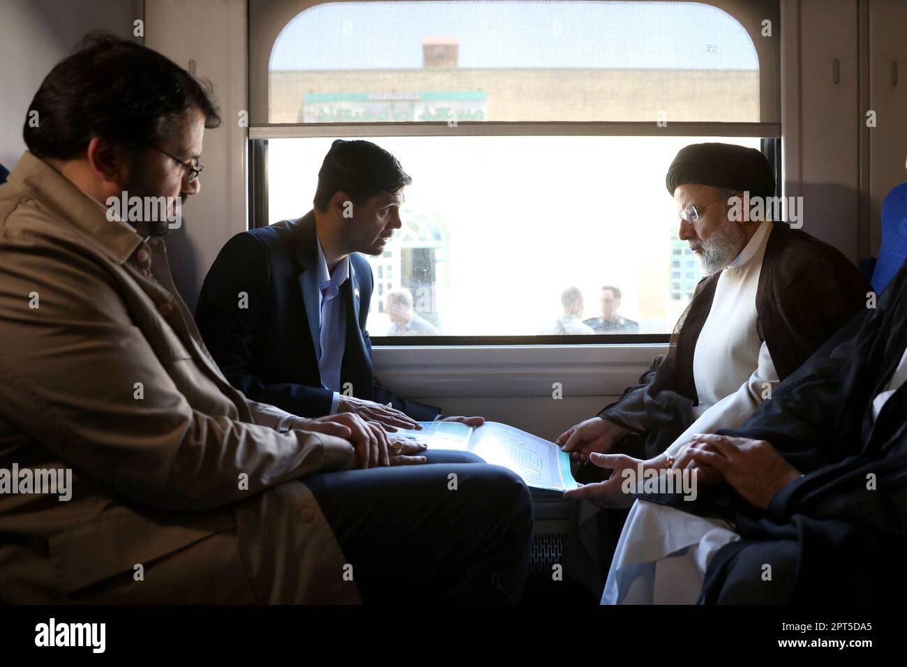 Andimeshk, Khuzestan, Iran. 27th Apr, 2023. Iranian President EBRAHIM ...