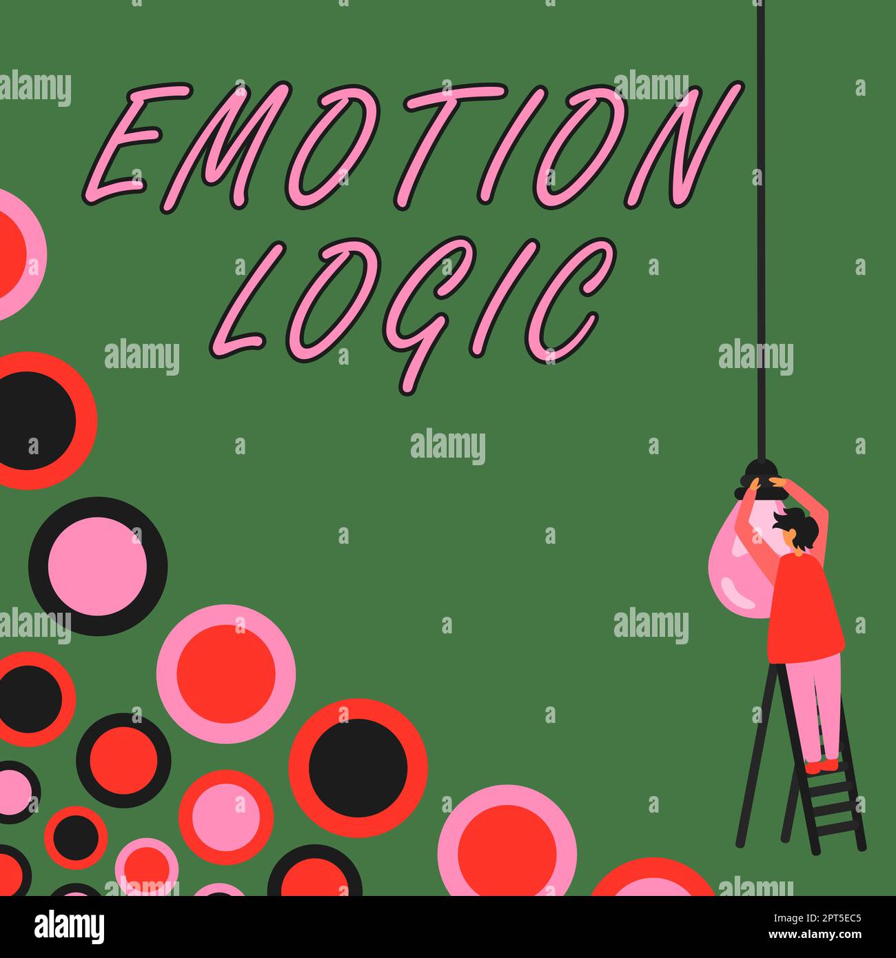 Text showing inspiration Emotion Logic, Business idea Heart or Brain ...