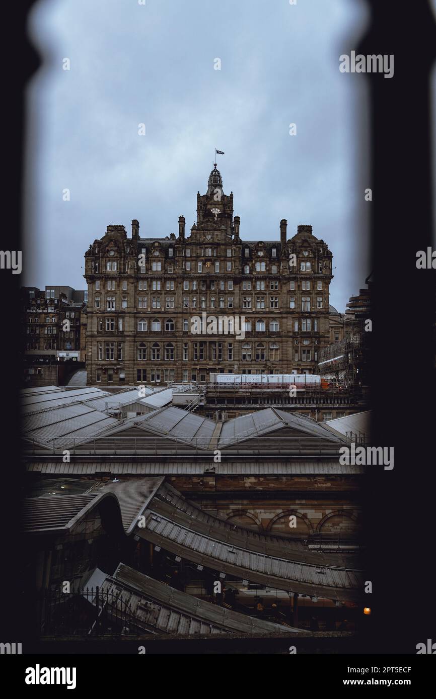 Edinburgh New town view at dawn Stock Photo - Alamy