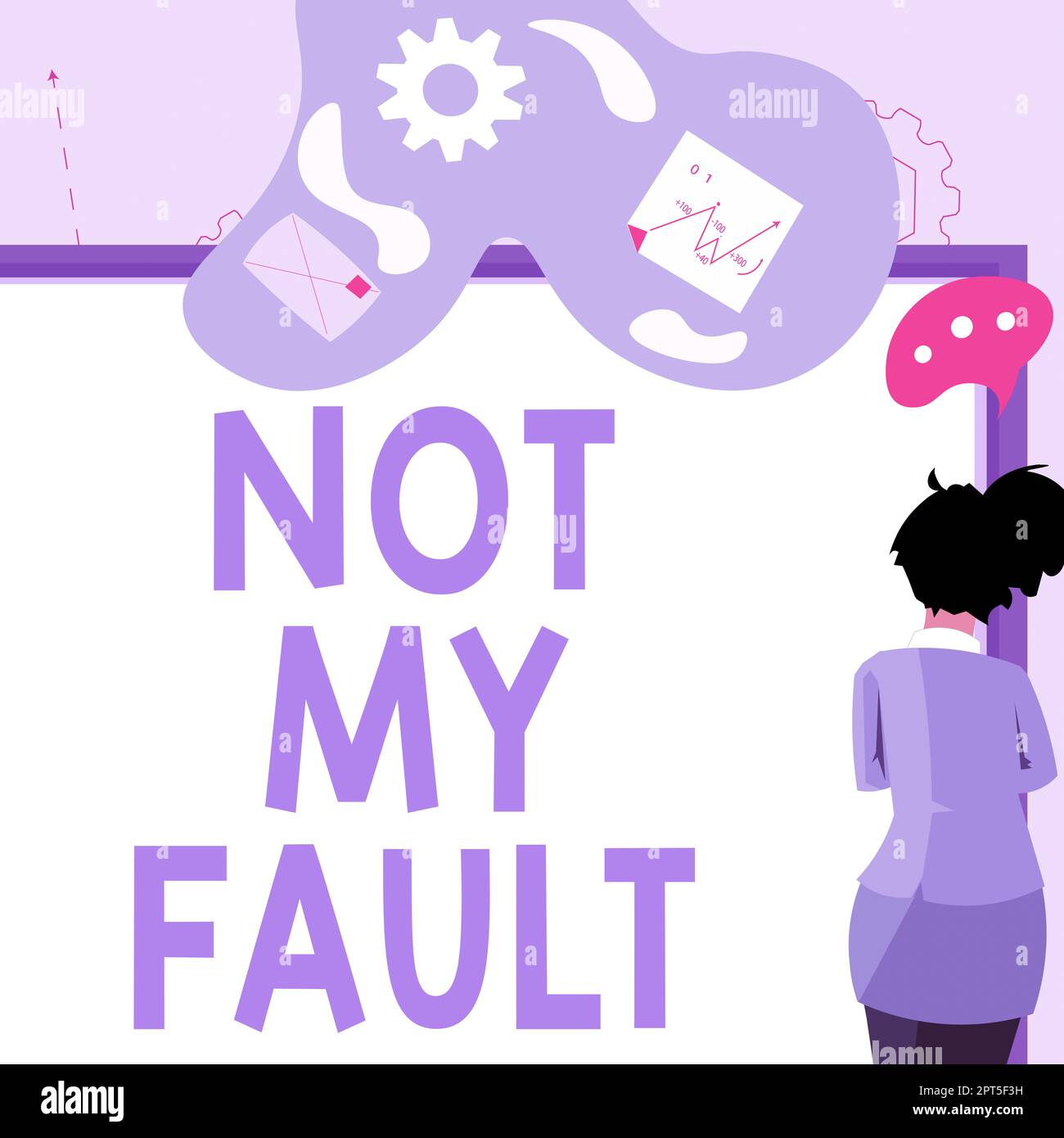 Text caption presenting Not My Fault, Word Written on To make excuses ... Text caption presenting Not My Fault, Word Written on To make excuses ...