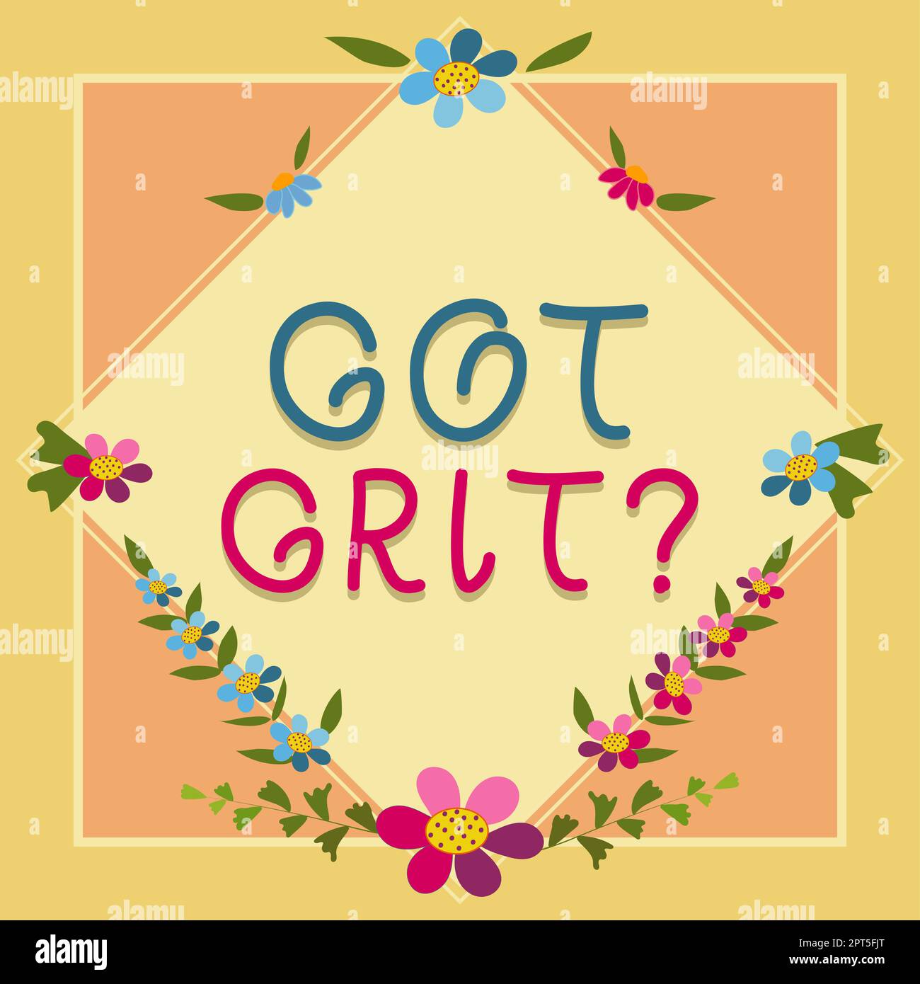 Hand writing sign Got Grit Question, Business overview A hardwork with ...