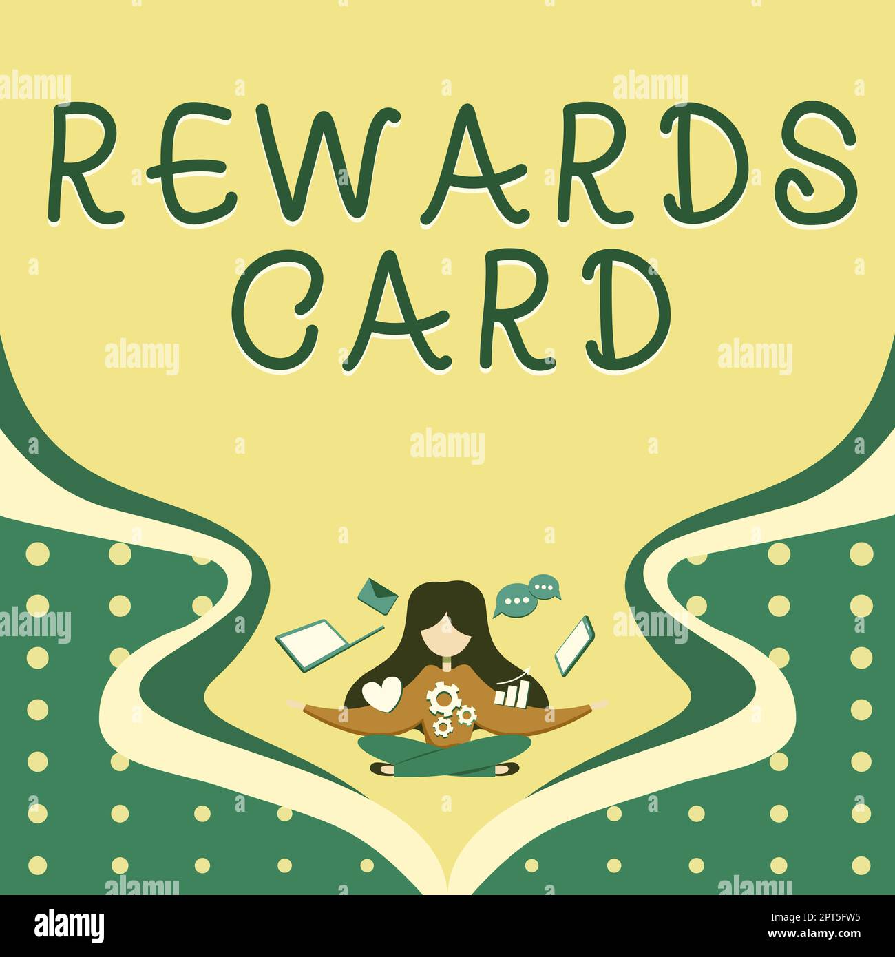 Text showing inspiration Rewards Card, Business showcase Help earn cash ...